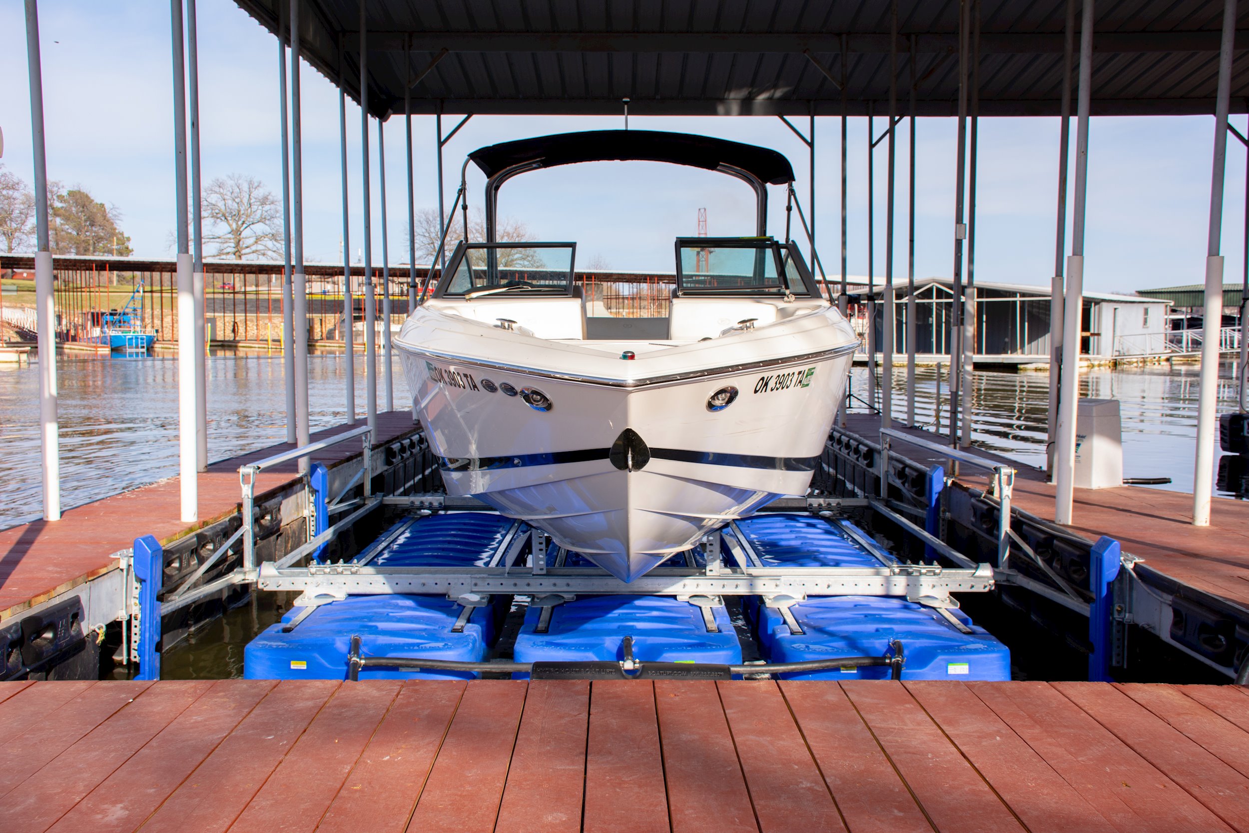 Dock Protection: Shop Boat Dock Bumpers & Fenders | HydroHoist