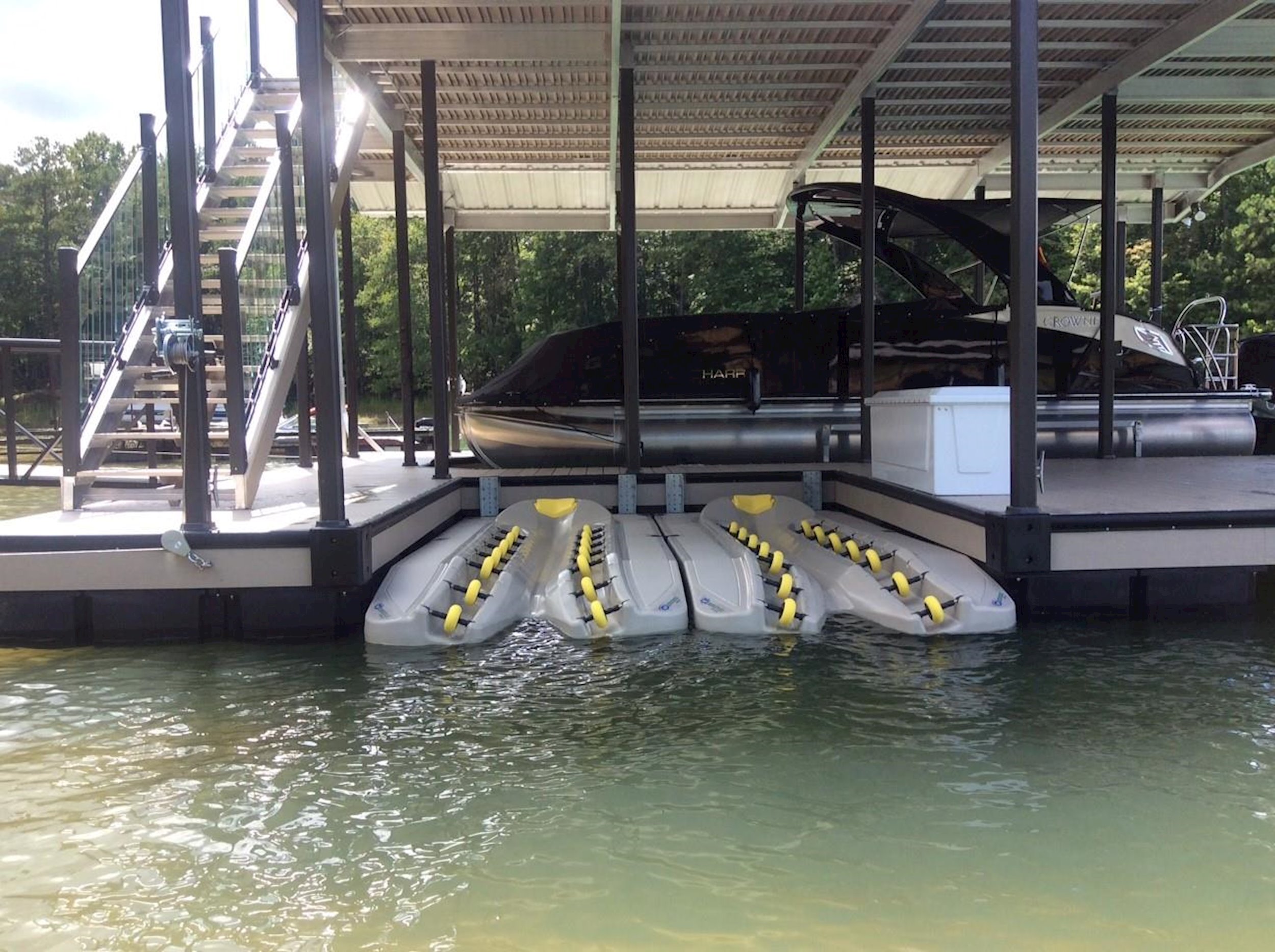 Floating Dock Jet Ski: HydroPort Extreme PWC Lift | HydroHoist